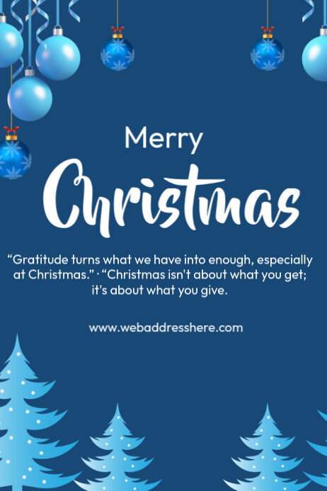 Maximalist Merry Christmas Poster Template | PosterMyWall