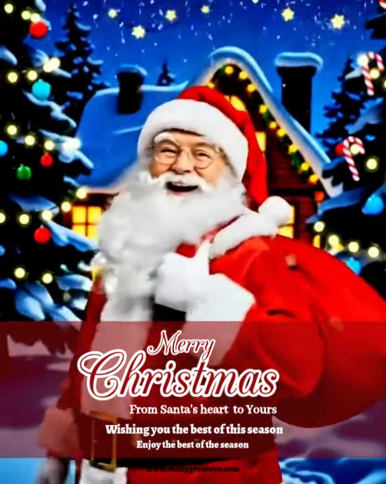 Plantilla de Maximalist Merry Christmas Video Templates Instagram ...