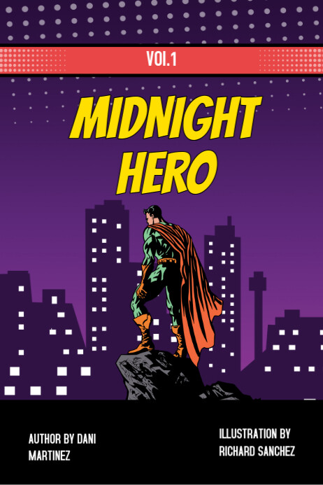 Maximalist Midnight Hero Poster Template | PosterMyWall