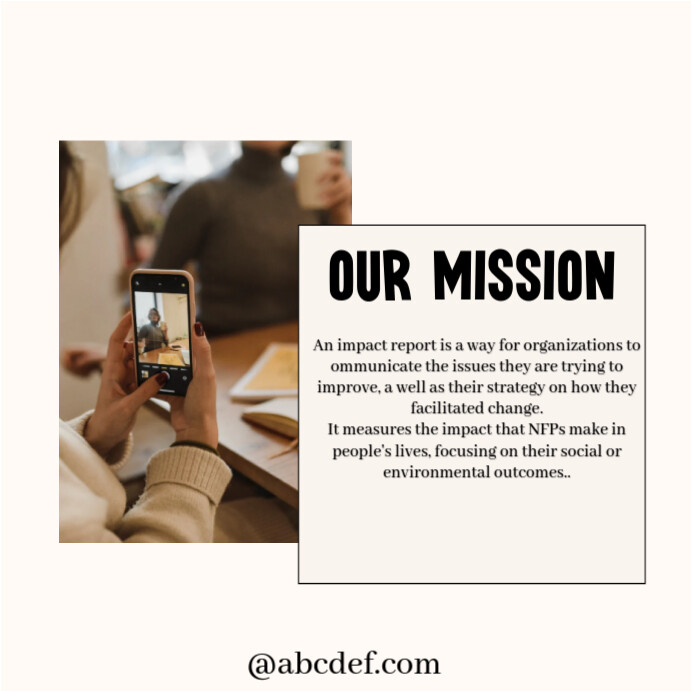 Plantilla de Maximalist Mission And Vision Instagram Post | PosterMyWall