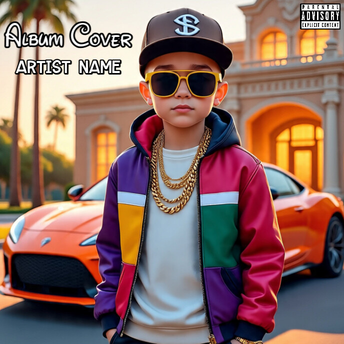 Copy of Maximalist Mixtape Album Cover | PosterMyWall