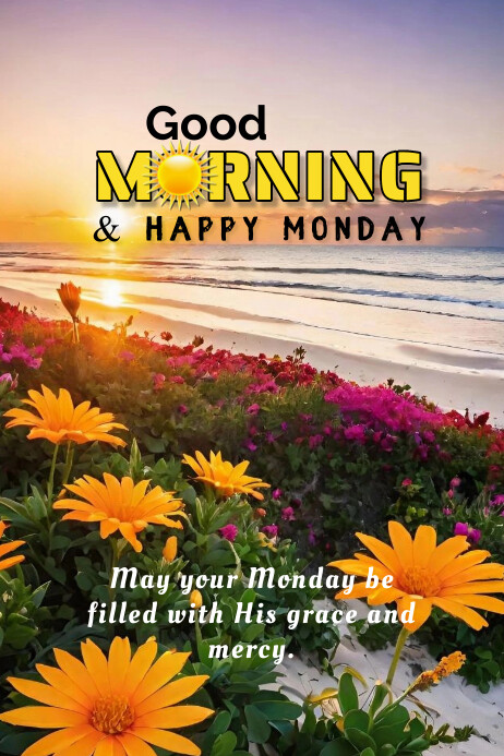 Maximalist Monday Morning Banner 4' × 6' Template | PosterMyWall