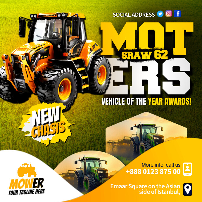 Plantilla de Maximalist Motors Sraw62 Instagram Post | PosterMyWall