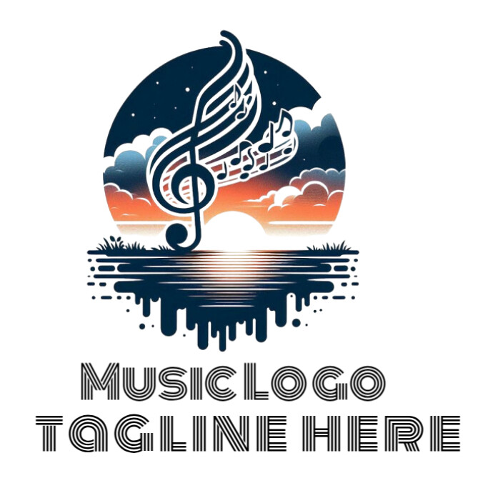 Maximalist Music Logo Logo Template | PosterMyWall