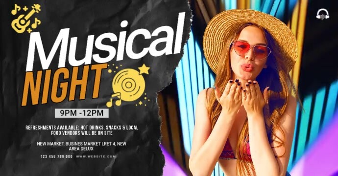 Maximalist Musical Event Facebook Group Cover Facebook Group Cover ...