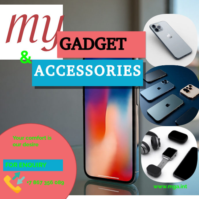 Plantilla de Maximalist My Gadget Accessories Instagram Post | PosterMyWall