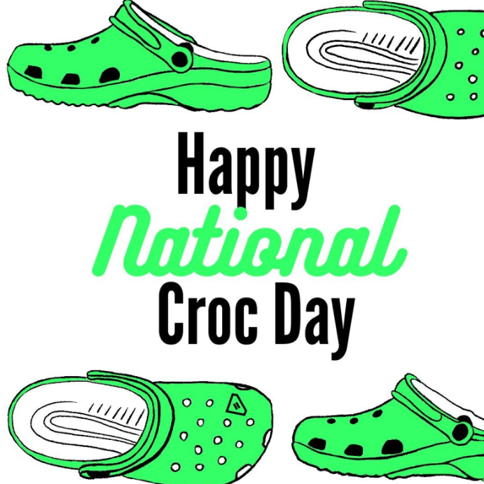 Maximalist National Croc Day Instagram Post Template | PosterMyWall