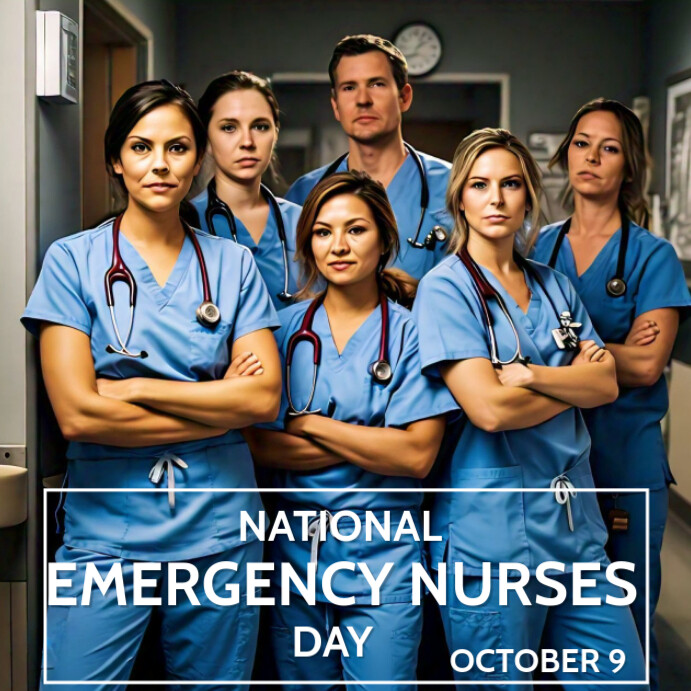 Copy of Maximalist National Emergency Nurses Day Instagram Post ...