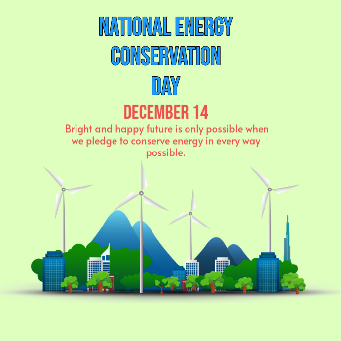 Energy Conservation Template | PosterMyWall