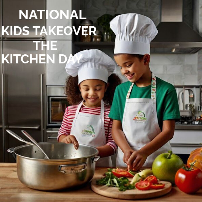 Maximalist National Kids Take Over The Kitchen Day Instagram Post ...