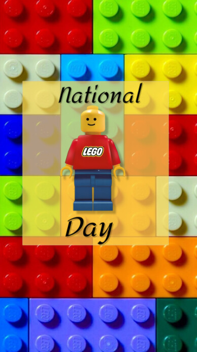 Maximalist National Lego Day Instagram Story Template | PosterMyWall