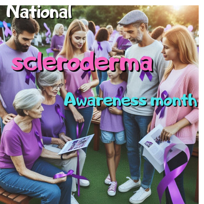 Copy of Maximalist National Scleroderma Awareness Month Instagram Post ...