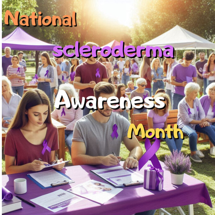 Copy of Maximalist National Scleroderma Awareness Month Instagram Post ...