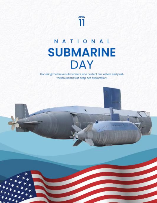 Copy of Maximalist National Submarine Day Flyer (us Letter) | PosterMyWall