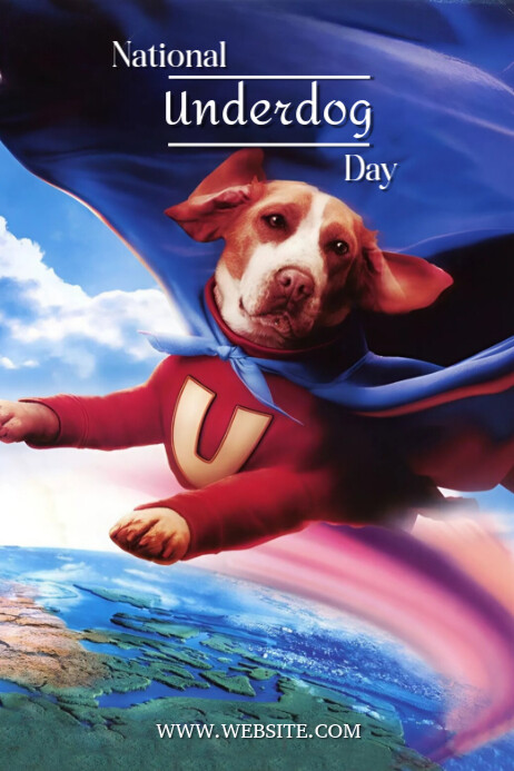 Copy of Maximalist National Underdog Day Poster | PosterMyWall