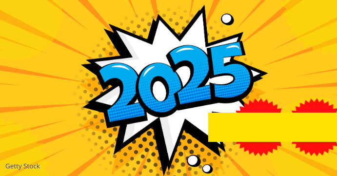 Maximalist New Year 2025 Facebook Event Cover Template | PosterMyWall