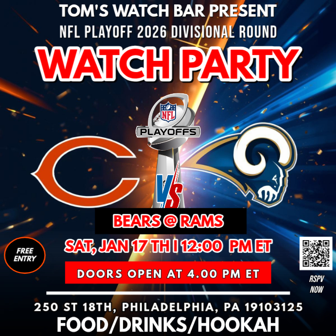 Maximalist Nfl Playoff 2026: Chicago Bears Vs. Los Angeles Rams Watch ...