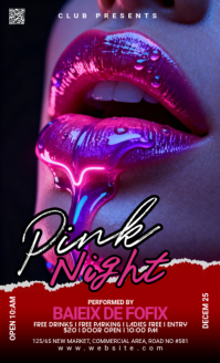 Maximalist Night Club Party Us Legal Template | PosterMyWall