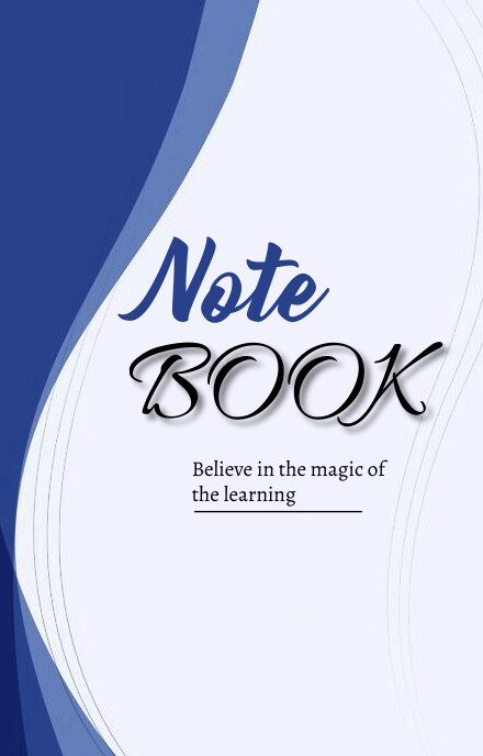 Maximalist Notebook Cover Wattpad Cover Template | PosterMyWall