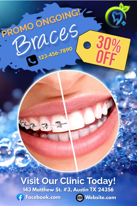Copy of Maximalist Ortho Braces Poster | PosterMyWall