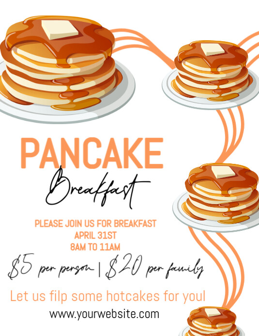 Pancake Breakfast Flyer