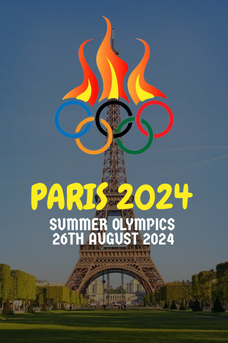 Modèle Maximalist Paris Olympics Poster | PosterMyWall