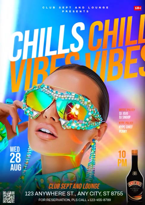 Maximalist Party A4 Template | PosterMyWall