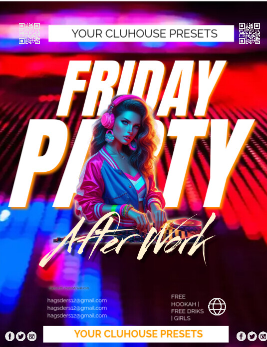 Copy of Maximalist Party Flyer (us Letter) | PosterMyWall