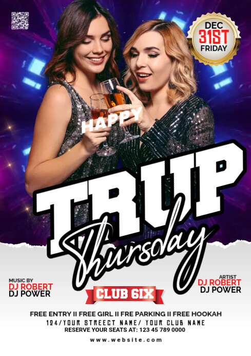 Copy of Maximalist Party Flyer A1 | PosterMyWall