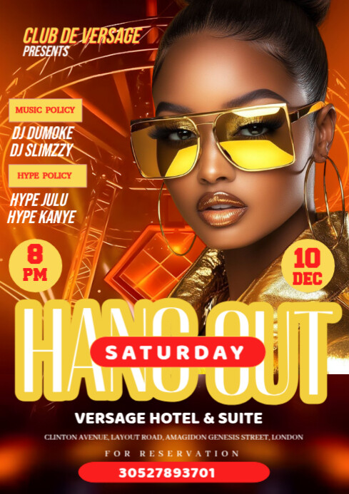 Copy of Maximalist Party Flyer A4 | PosterMyWall