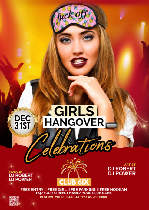 Copy of Maximalist Party Flyer A6 | PosterMyWall