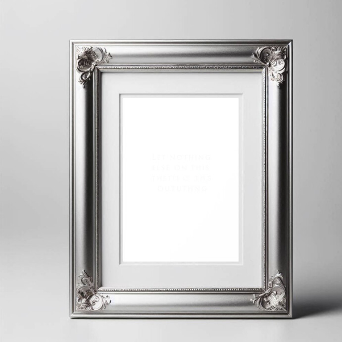 Maximalist Picture Frame Instagram Post Template | PosterMyWall