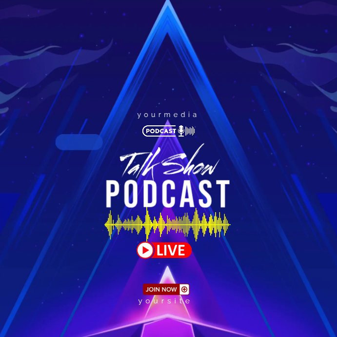 Plantilla de Maximalist Podcast Instagram Post | PosterMyWall