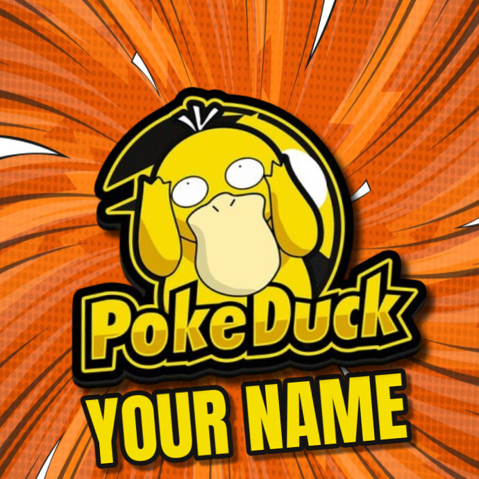 Copy of Maximalist Pokeduck Pokemon Logo Logo | PosterMyWall