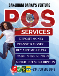 Pos service flyer design Template | PosterMyWall