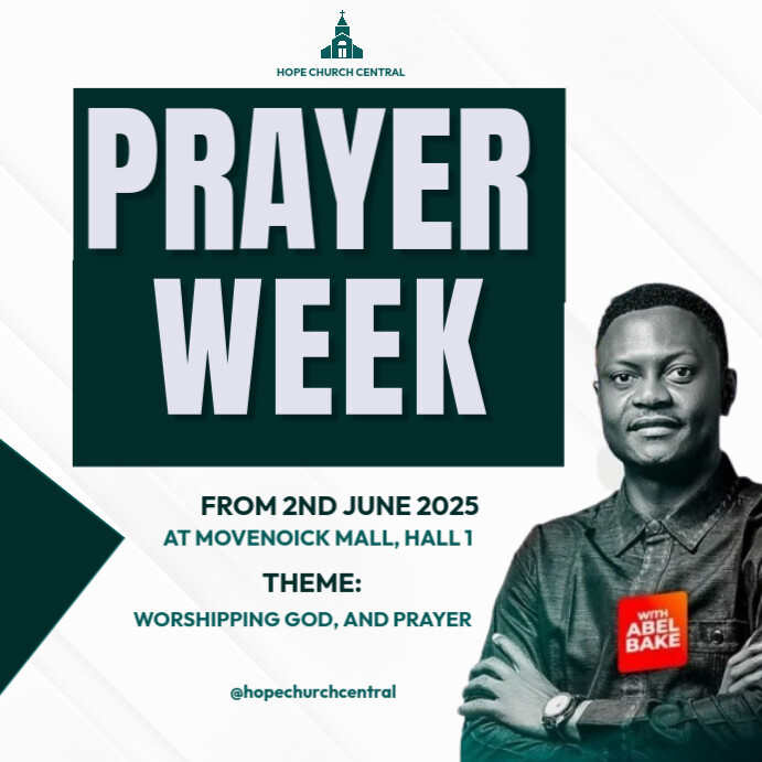 Maximalist Prayer Instagram Post Template | PosterMyWall