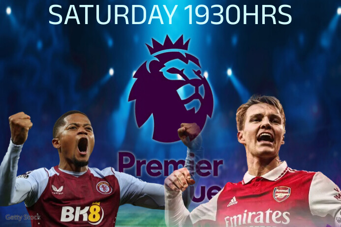 Maximalist Premier League Poster Template | PosterMyWall