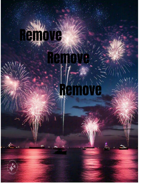 Maximalist Professional Firework Flyer (us Le Template | PosterMyWall