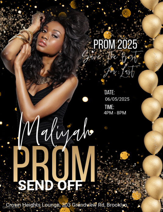Copy of Maximalist Prom Send Off Flyer Flyer (us Letter) | PosterMyWall