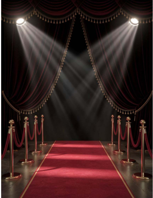 Maximalist Red Carpet Flyer (us Letter) Template | PosterMyWall