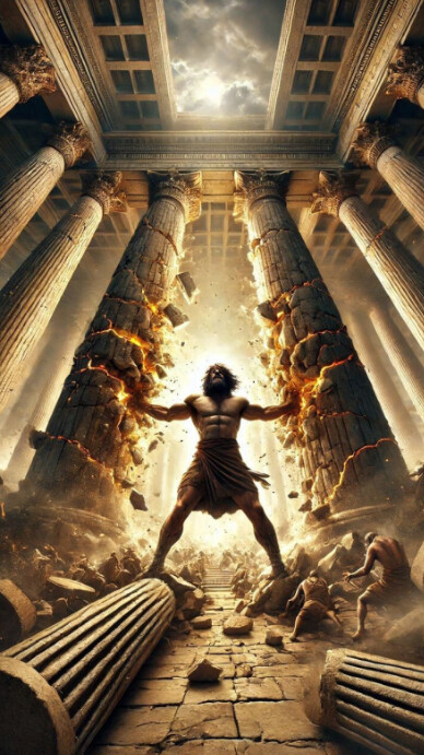 Copy of Maximalist Samson Digital Display (9:16) | PosterMyWall