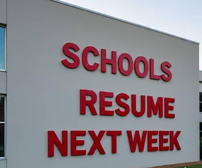 Maximalist Schools Resume Nex Week Medium Rectangle Template | PosterMyWall