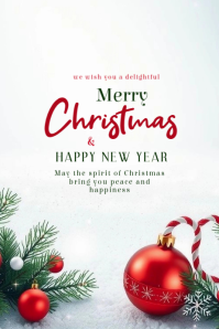 Green Maximalist Season Greetings Banner 4' × 6' Template | PosterMyWall