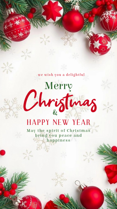 Maximalist Season Greetings Whatsapp Status Template | PosterMyWall