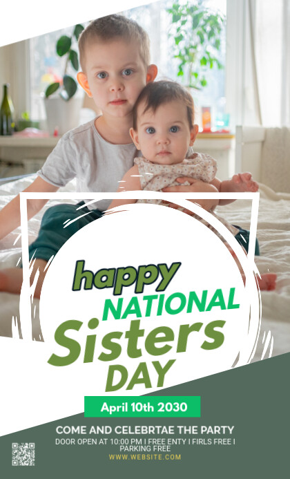 Copy of Maximalist Sibling Day Flyer Us Legal | PosterMyWall