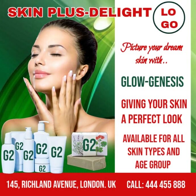 Copy of Maximalist Skin Care Advert Instagram Post | PosterMyWall