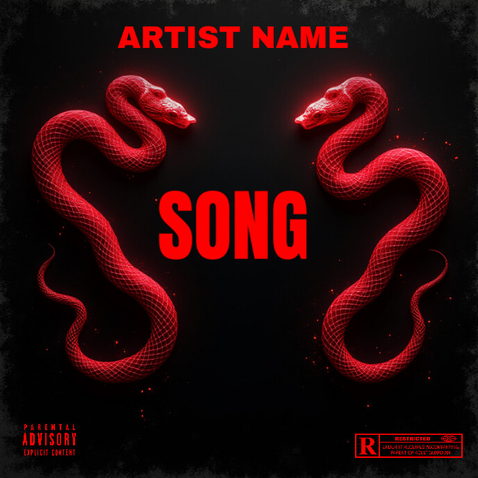 Copy of Maximalist Snake Album Cover | PosterMyWall