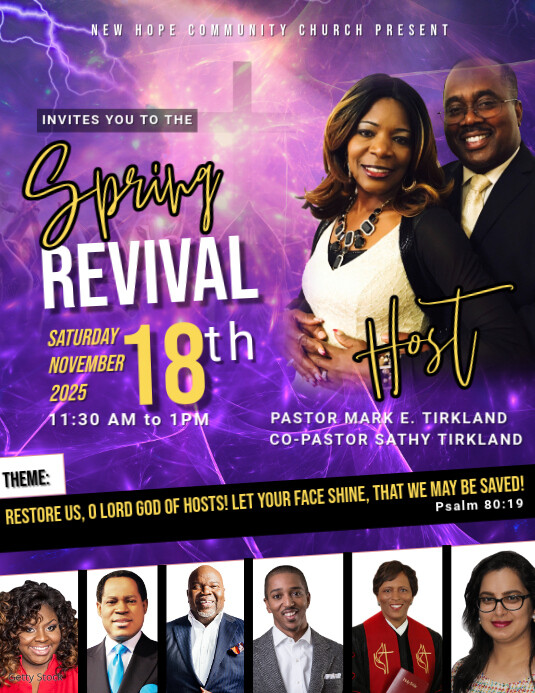 Copy of Maximalist Spring Revival Flyer (us Letter) | PosterMyWall