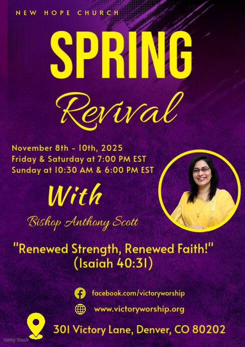 Plantilla de Maximalist Spring Revival Flyer A4 | PosterMyWall