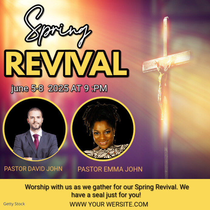 Plantilla de Maximalist Spring Revival Instagram Post | PosterMyWall